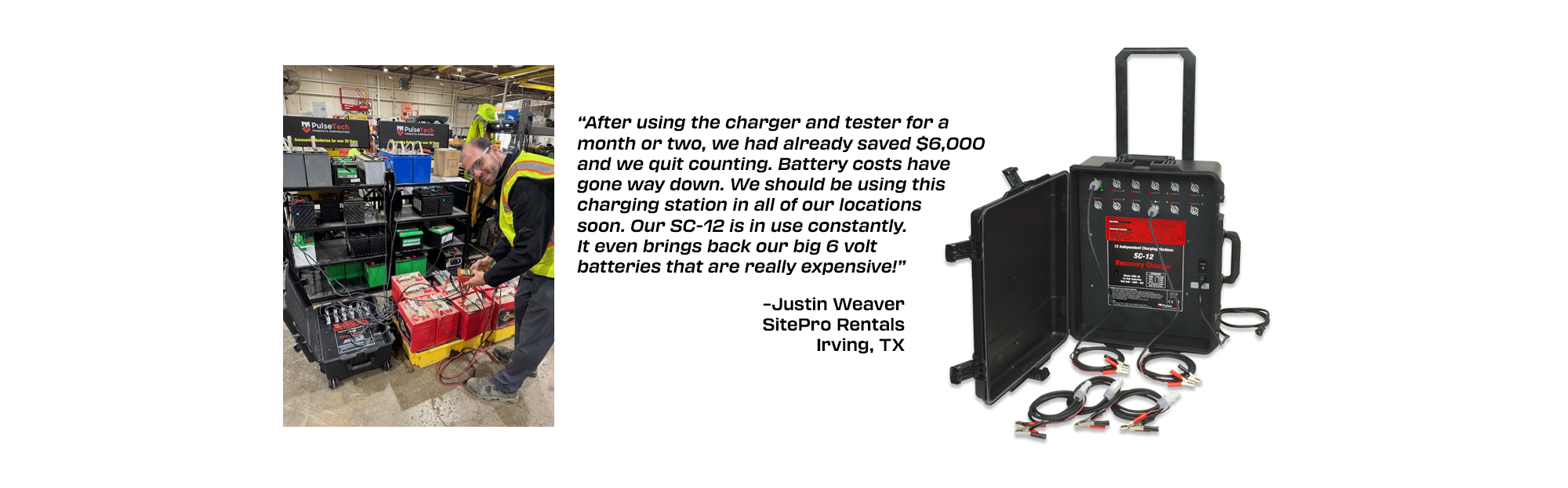 Recovery Chargers – PulseTech