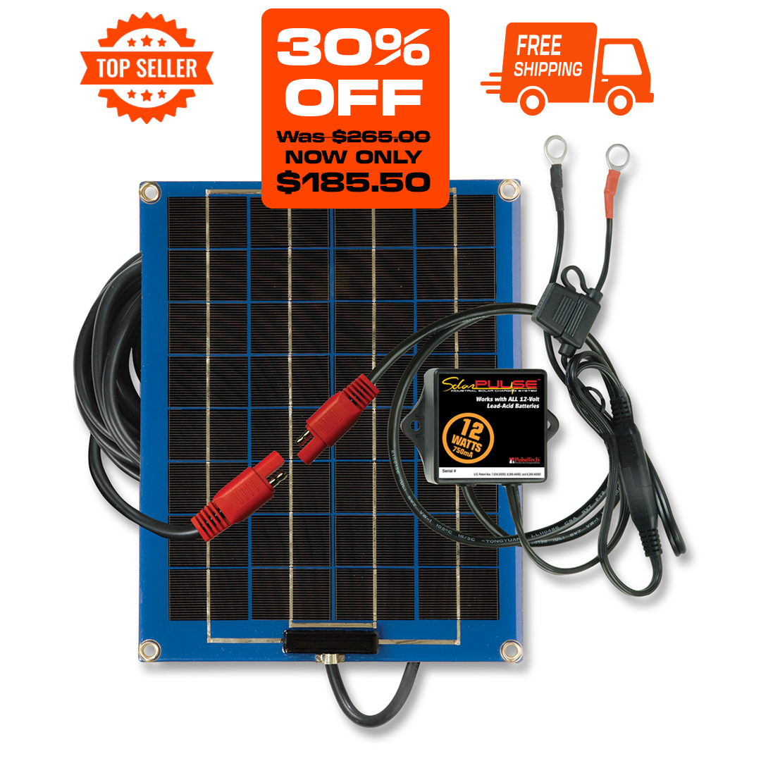SP-12 SolarPulse Battery Charger and Maintainer – PulseTech